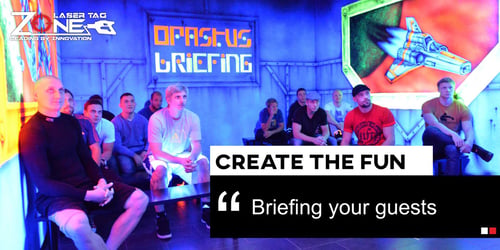 Create the Fun: Briefing your guests